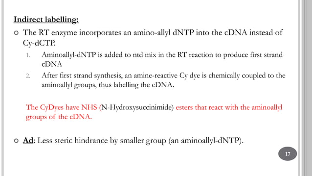 Microarray technology and applications | PPTX