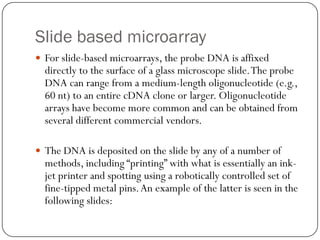 Microarray @ujjwal sirohi | PPT