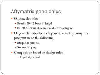 Microarray @ujjwal sirohi | PPT