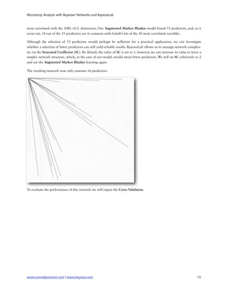 Microarray Analysis with BayesiaLab | PDF