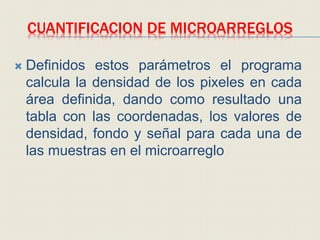 Microarreglos de dna completa | PPT