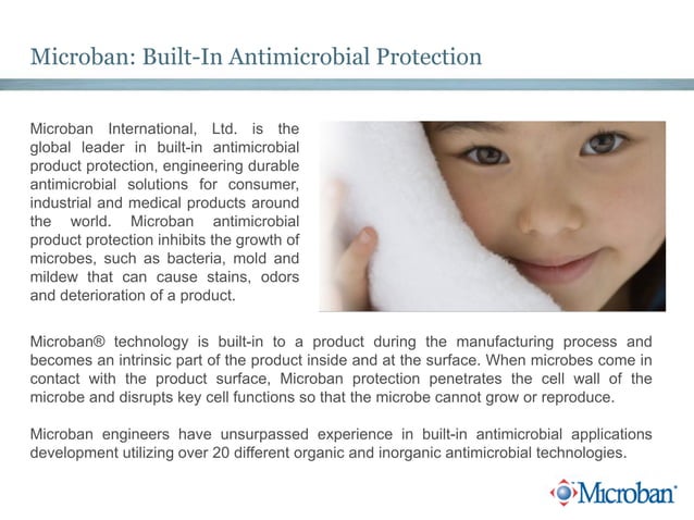 Microban antimicrobial protection | PPT