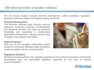 Microban antimicrobial protection | PPT