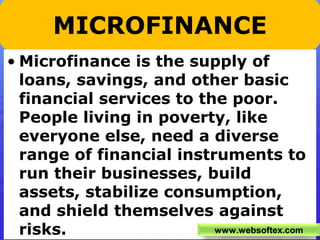 Micro banking, simple enterprise, make profit with microfinance | PPT