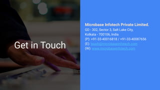 Microbase Infotech Profile | PPT