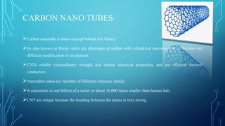 Paper based Lithium-ion batteries using CNT coated wood microfibers | PPTX