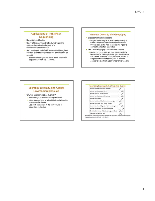 Microbe diversity-handout | PDF