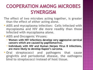 Microbe human interaction | PPT