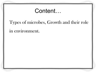 Microbes | PPTX
