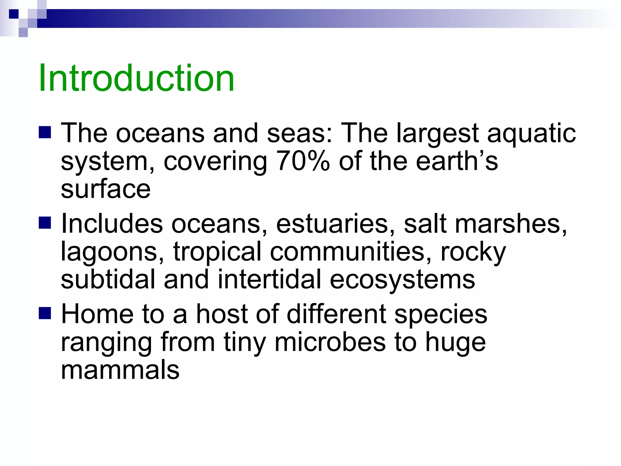 Microbes In Aquatic Marine Ecosystem | PPT