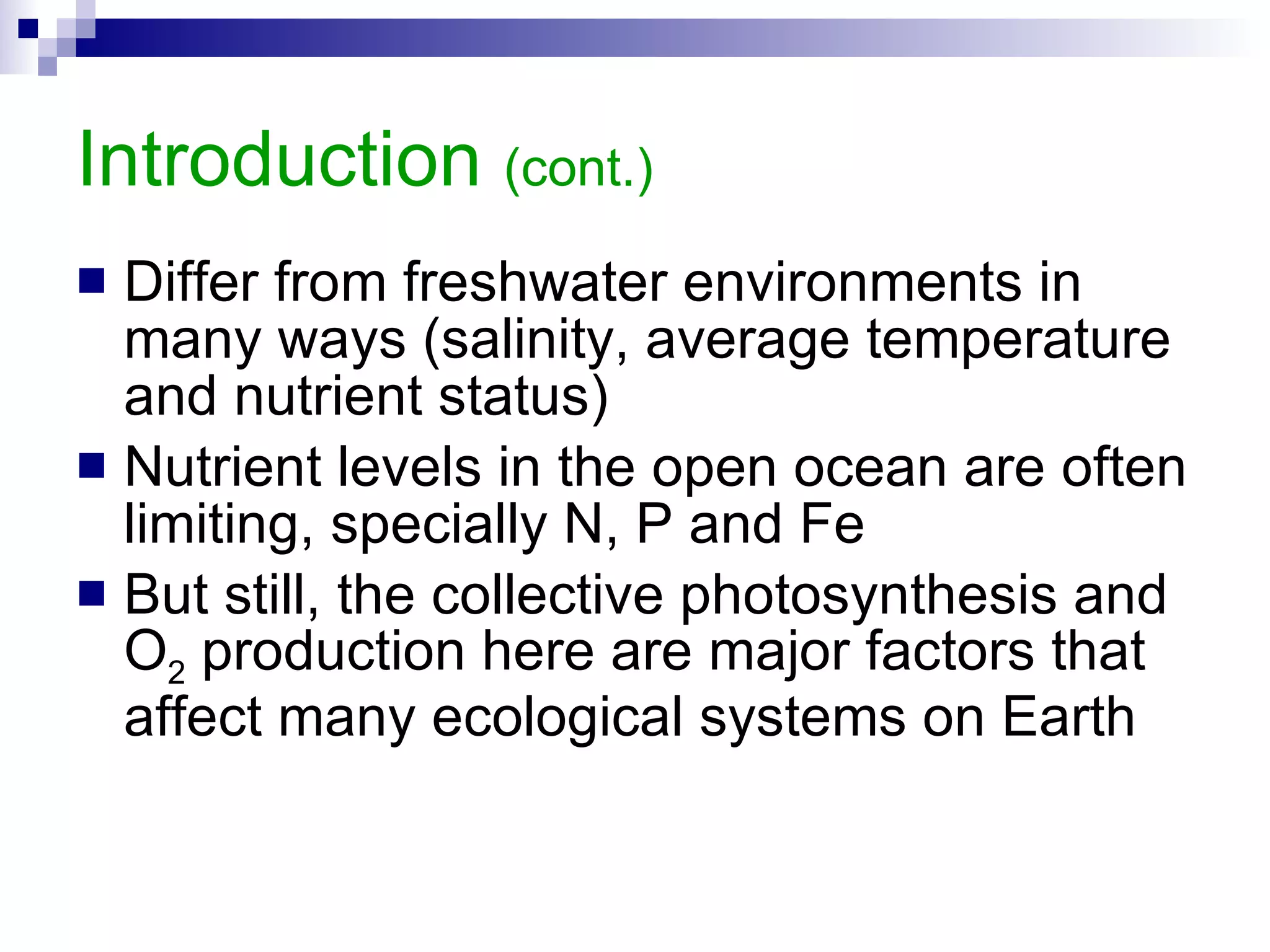 Microbes In Aquatic Marine Ecosystem | PPT