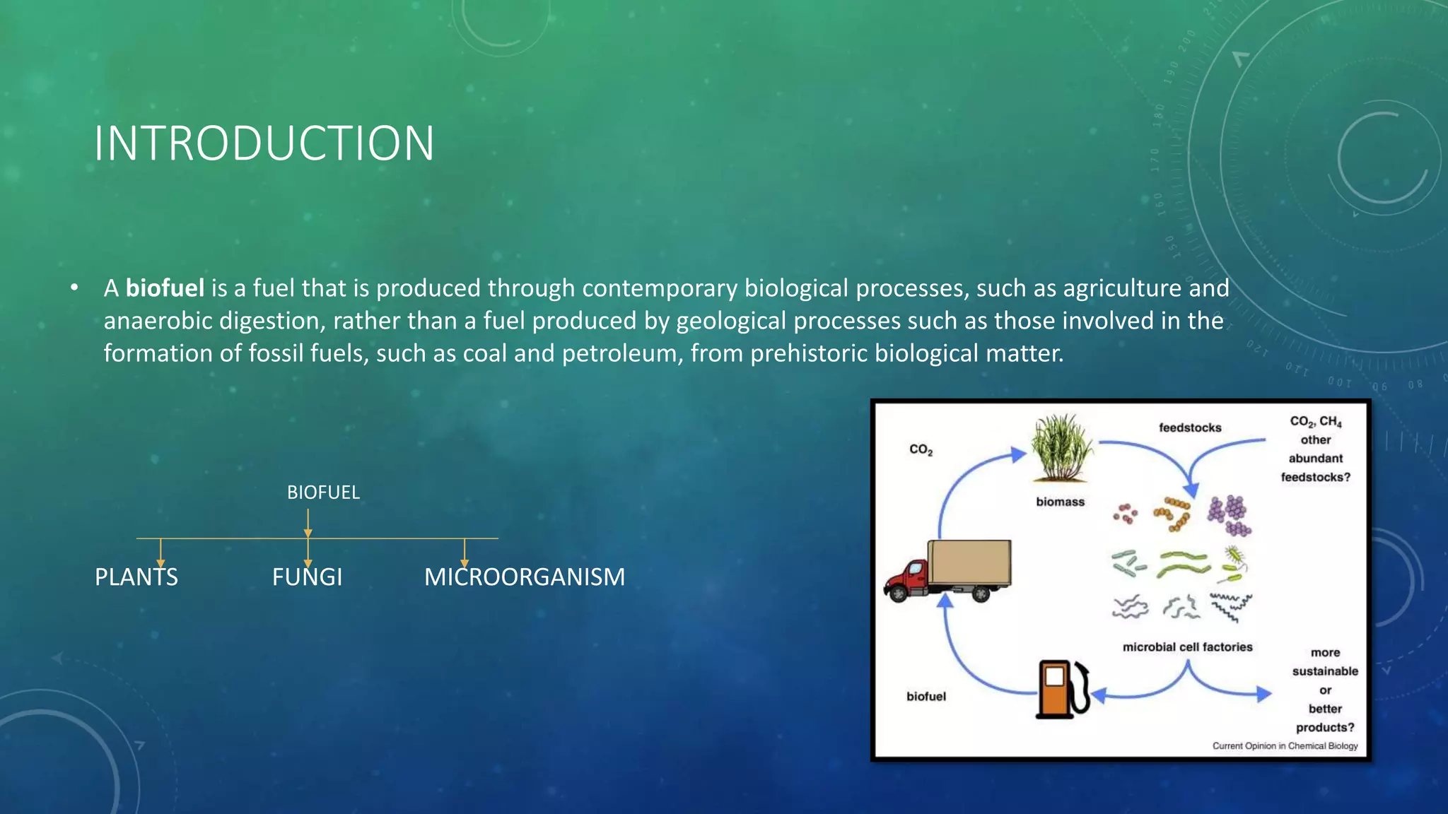 Microbes as biofuels | PPT