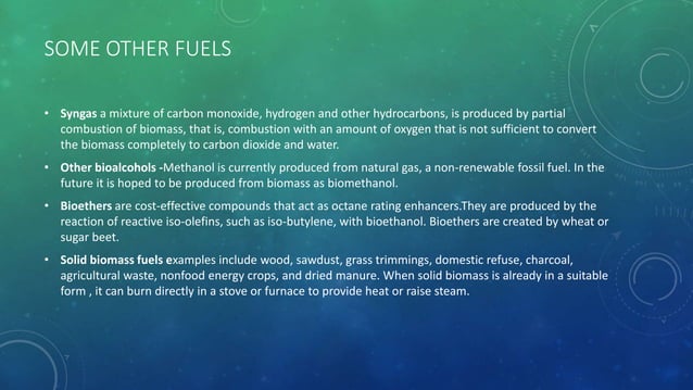 Microbes as biofuels | PPTX