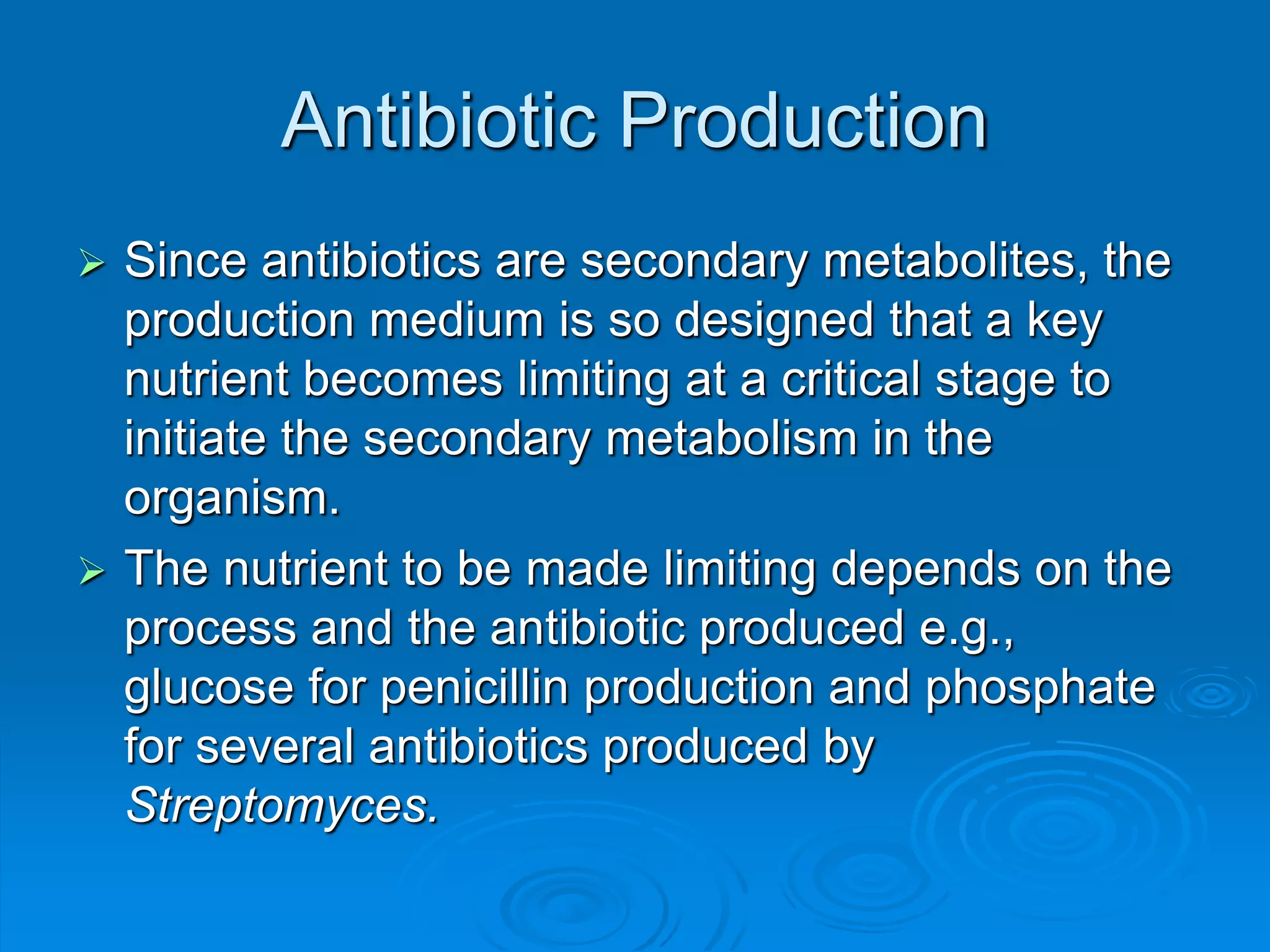 Microbes as sources of antibiotics and therapeutic agents | PPT