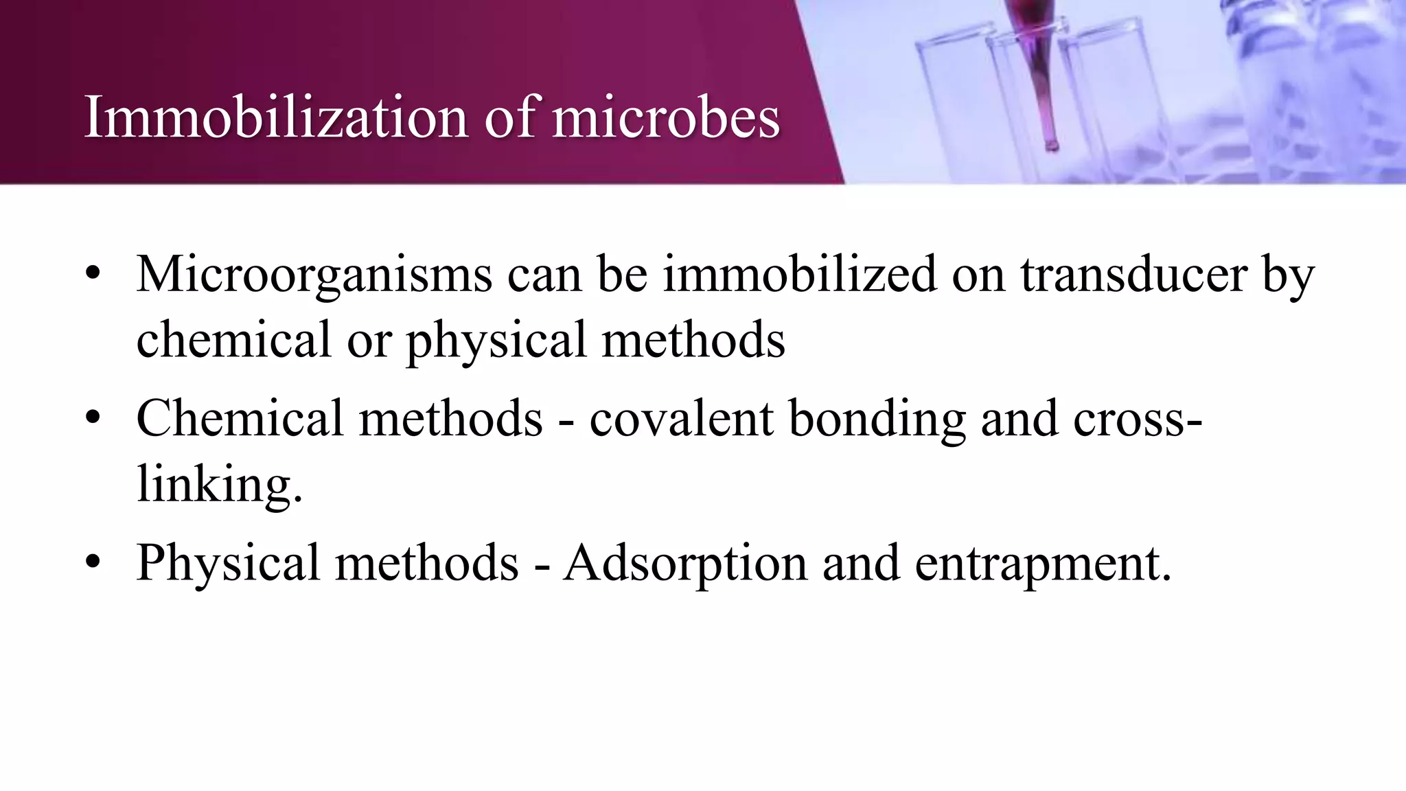 Microbes as test organisms, sensor and tool for energy production. | PPTX