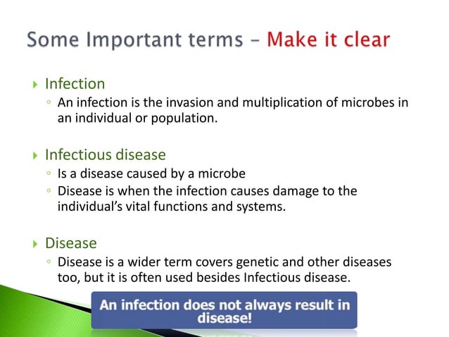 Microbes and diseases | PPTX | Infectious Diseases | Diseases and ...