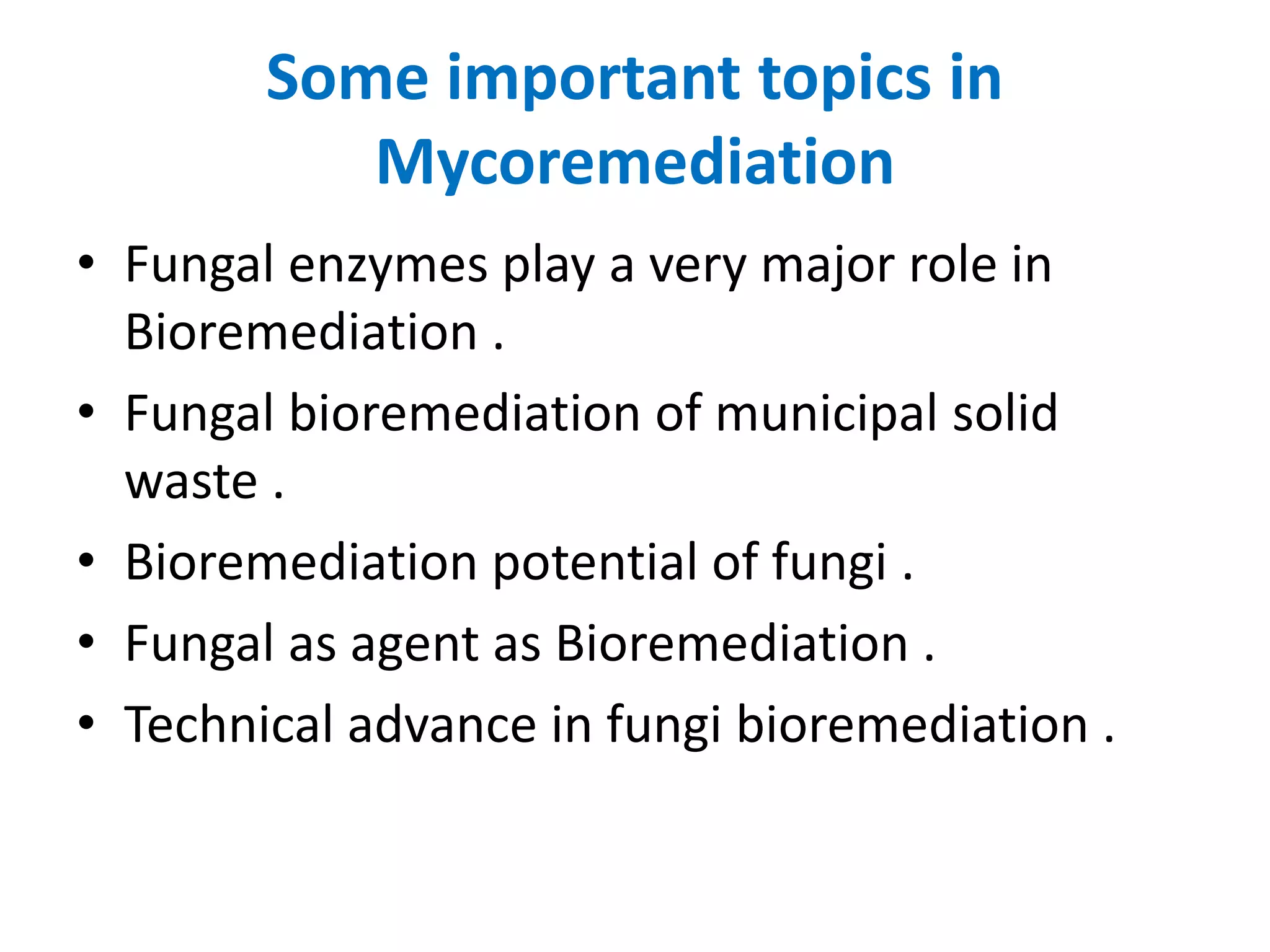 Microbes in bioremediation | PPTX
