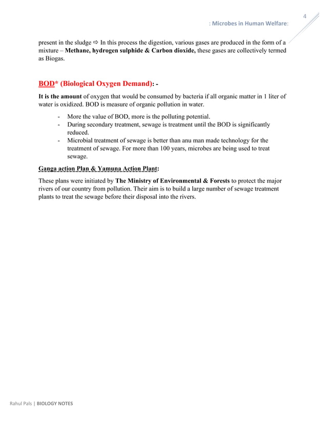 Microbes in Human Welfare Notes Written By Me.pdf