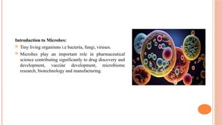 microbes in pharma-1.pptx micro in pharmaceutical | PPTX