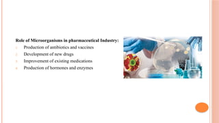 microbes in pharma-1.pptx micro in pharmaceutical | PPTX