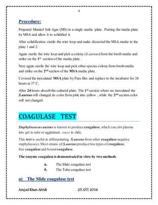 Microbes isolation from different environments | DOCX