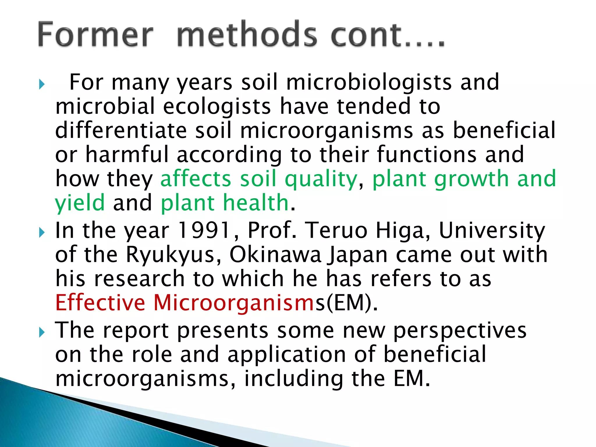 Microbes in Agriculture | PPTX