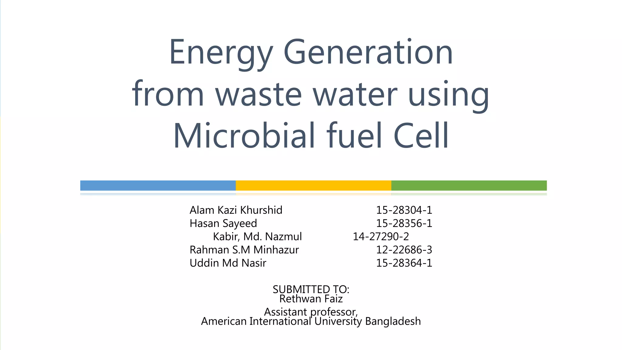 Microbial fuel-cell corrected | PPT