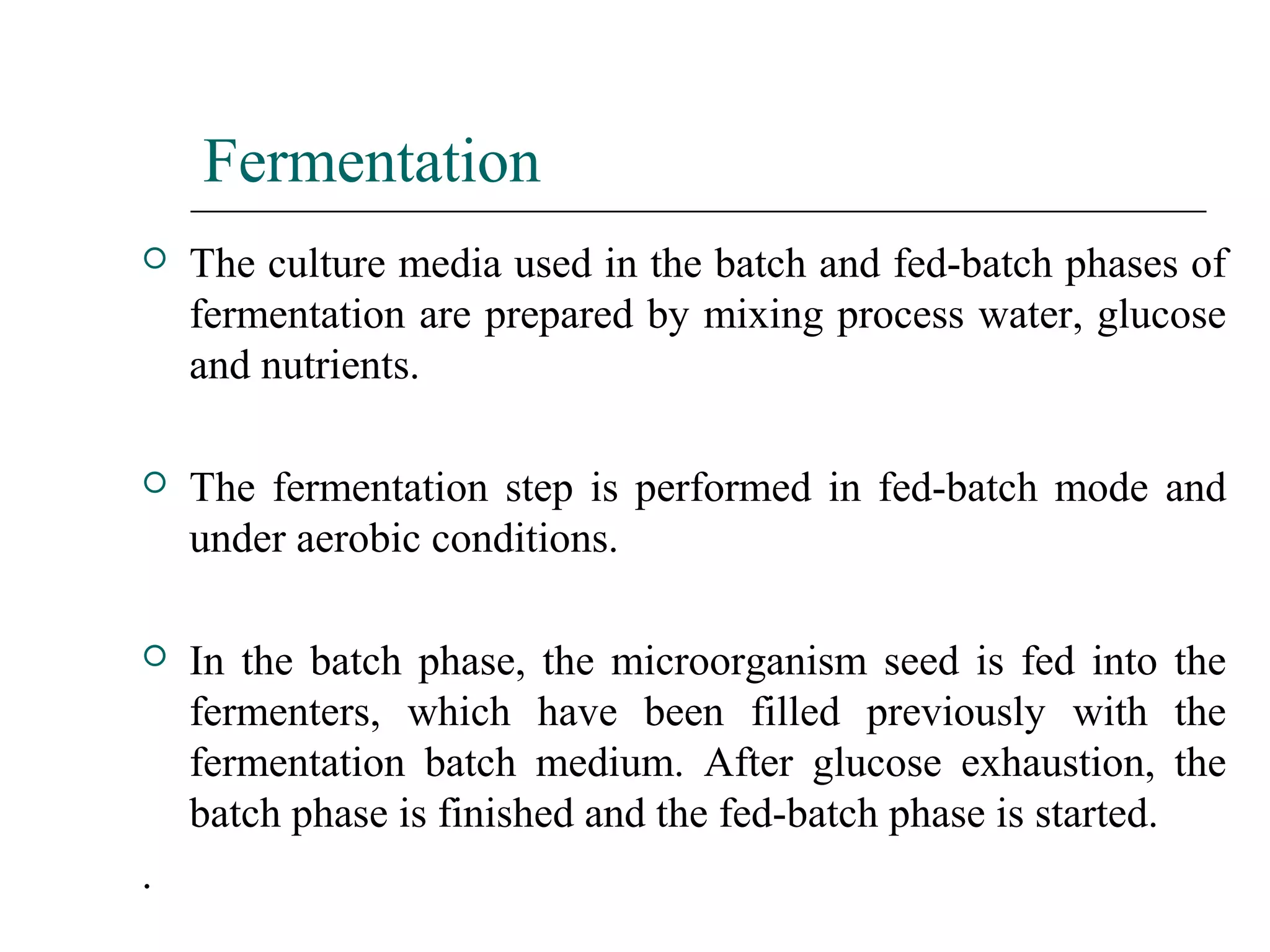 Industrial Production of Amino Acid (L-Lysine) | PPT