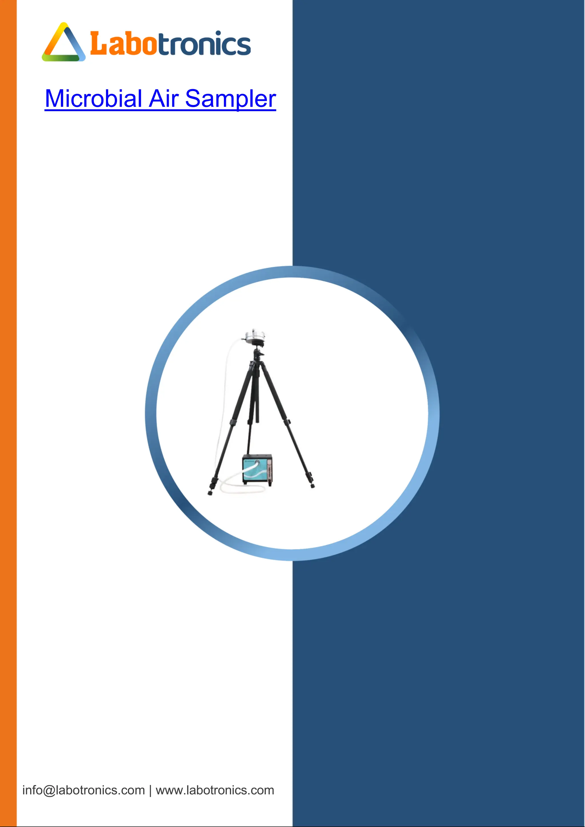 Microbial Air Sampler with Adjustable flow | PDF