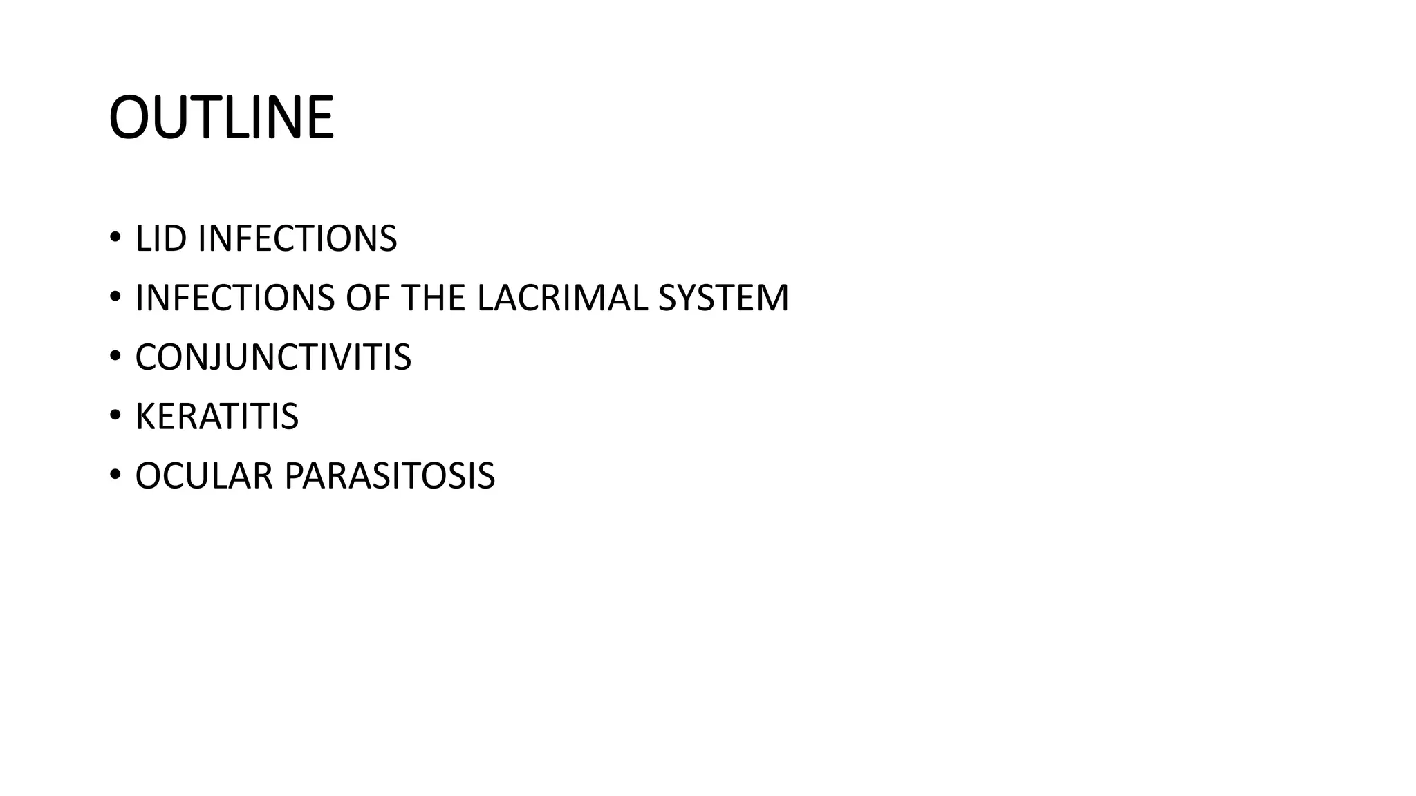 MICROBIAL AND PARASITIC INFECTIONS OF THE EYE.pptx