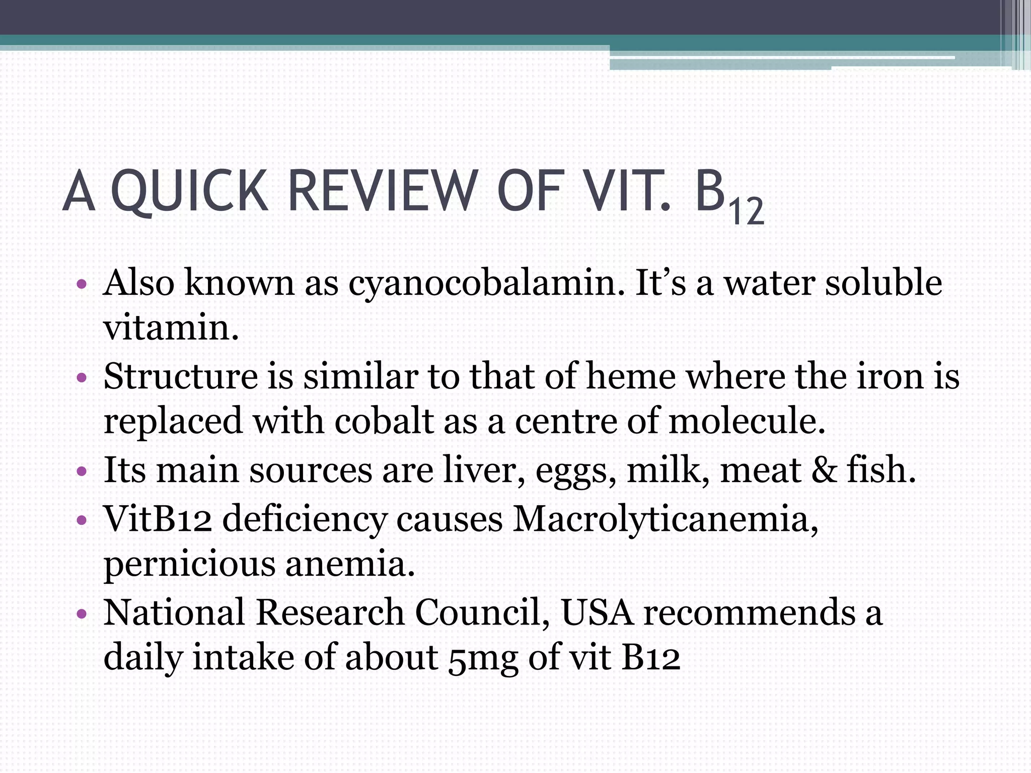 Microbial assay of B2 and B12 | PPSX
