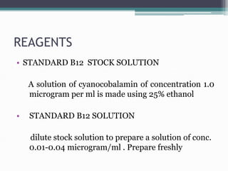 Microbial assay of B2 and B12 | PPSX