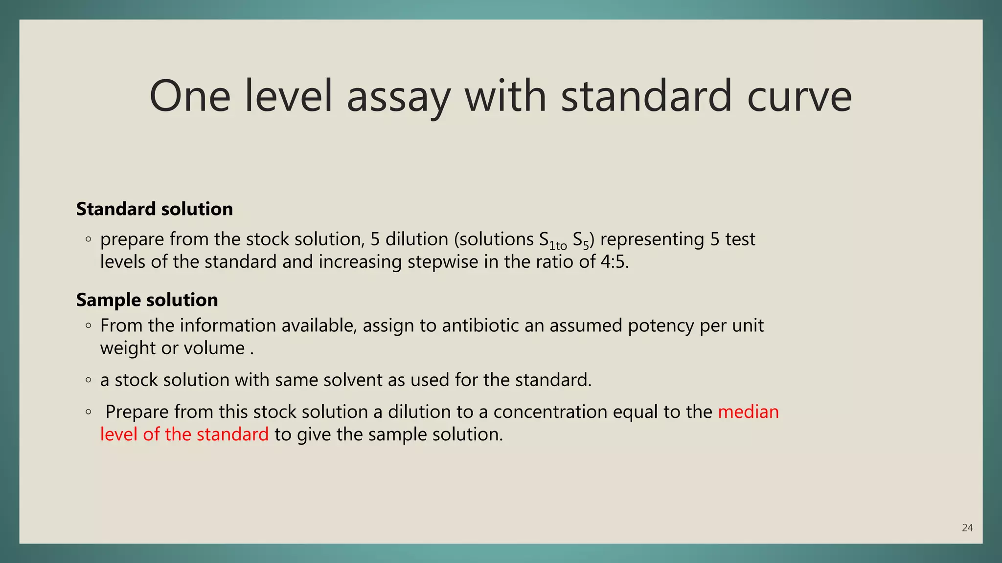 Microbial Assay of Antibiotics | PPTX | Chemistry | Science