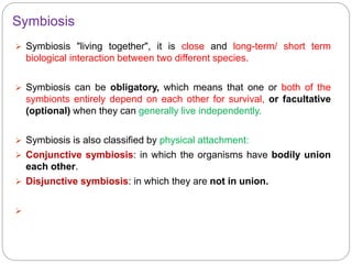 Microbial associations or microbial interactions | PPTX