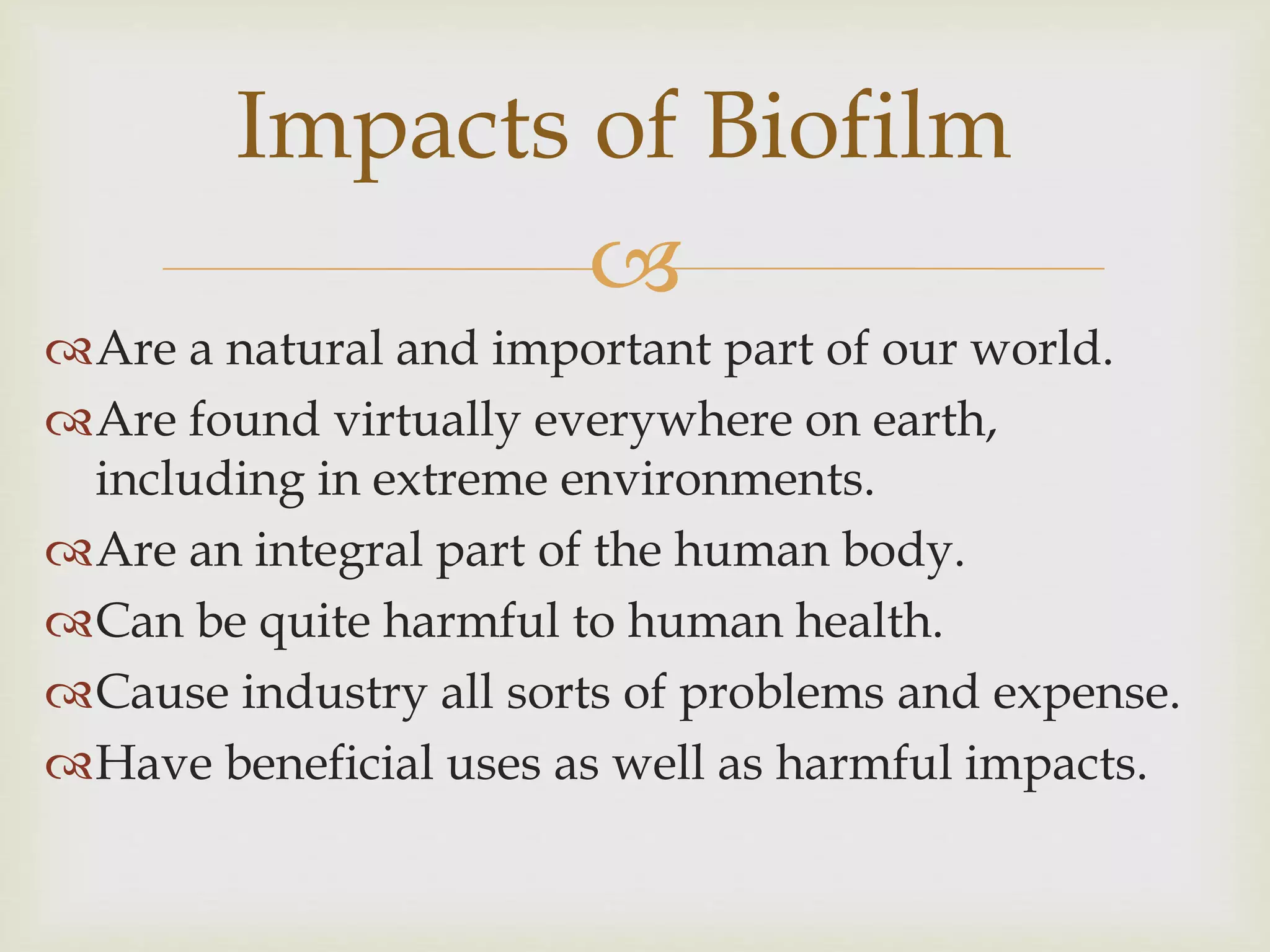Microbial biofilm | PPTX
