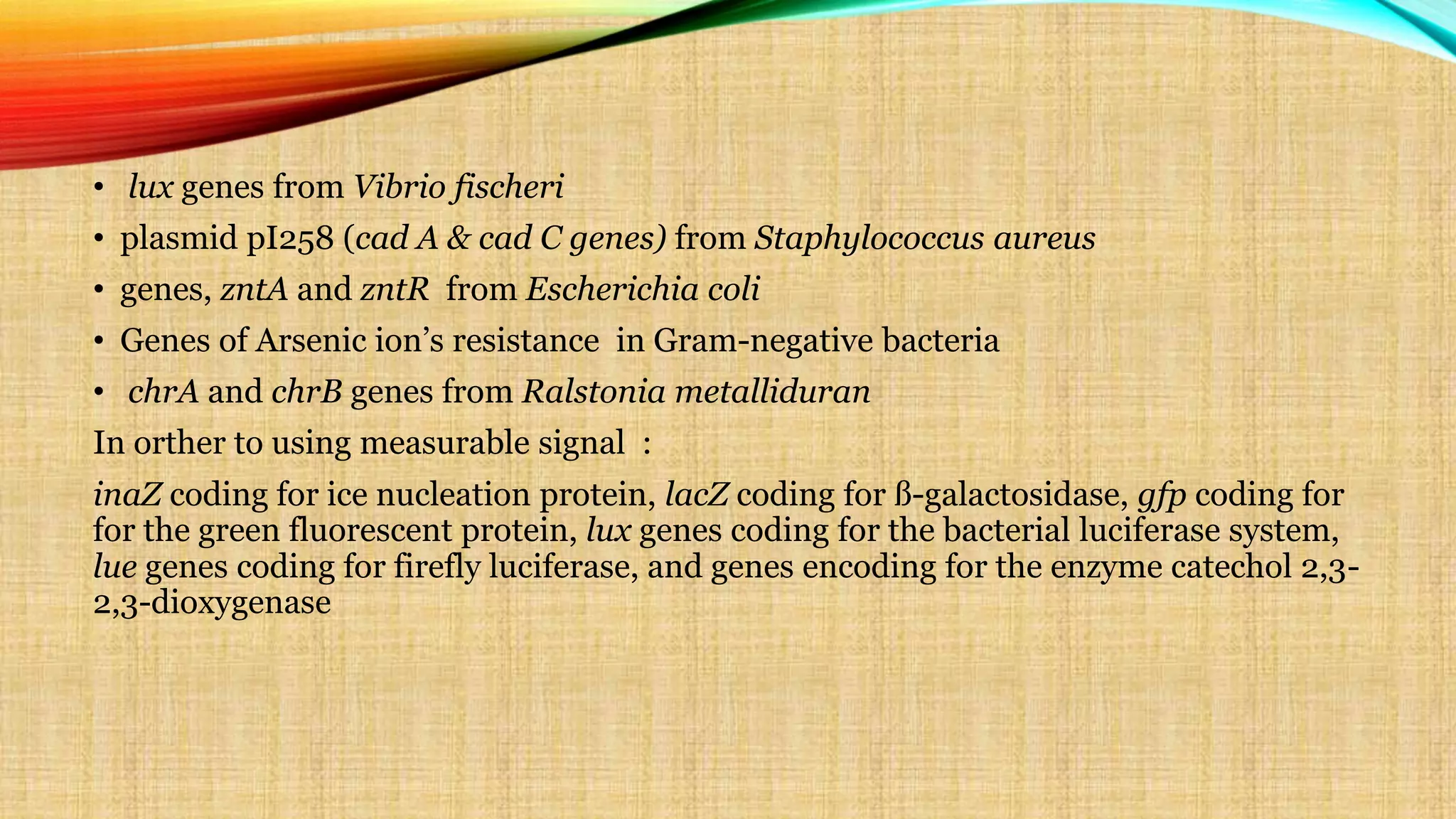 Microbial biosensors structure and mechanism | PPTX