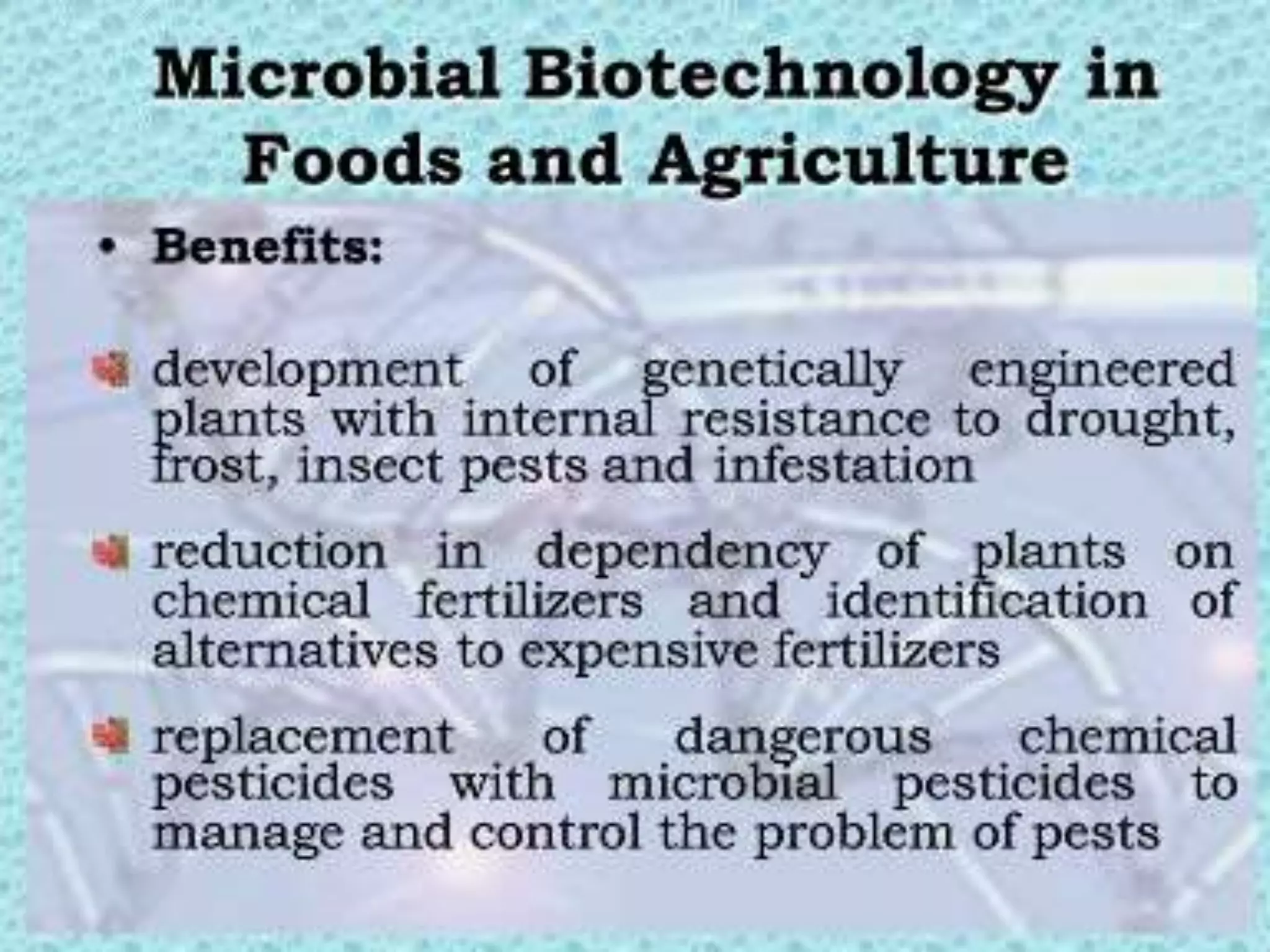 Microbial biotechnology | PPTX | Biological Sciences | Science