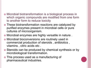 Microbial Biotransformation.pptx