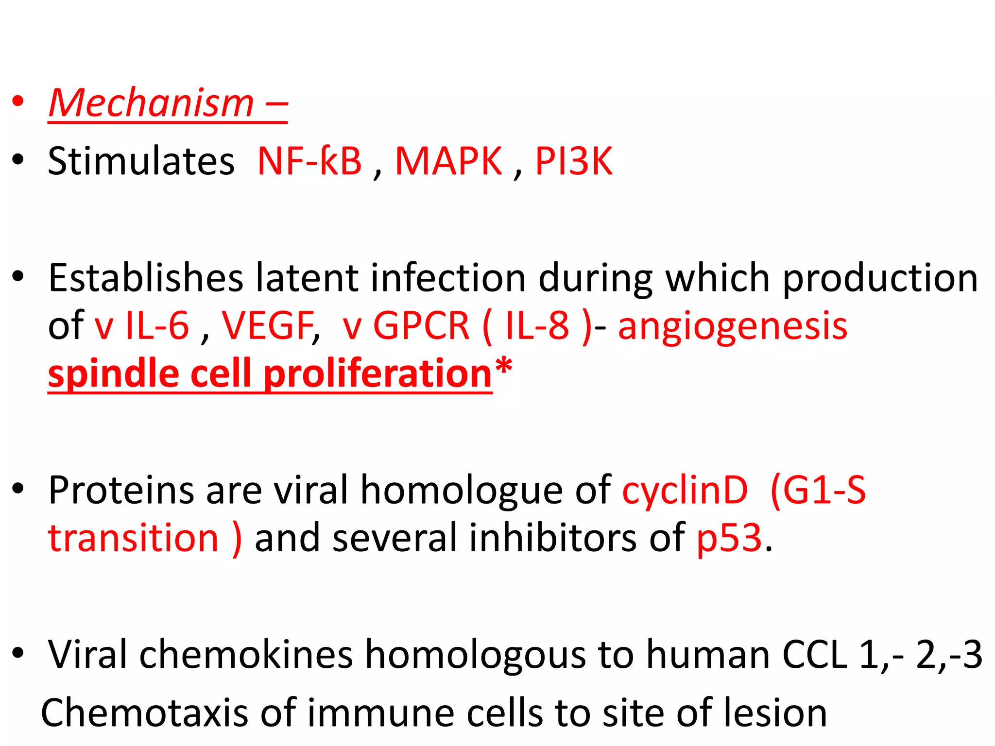 Microbial carcinogenesis - Molecular Mechanism of Cancer | PPTX