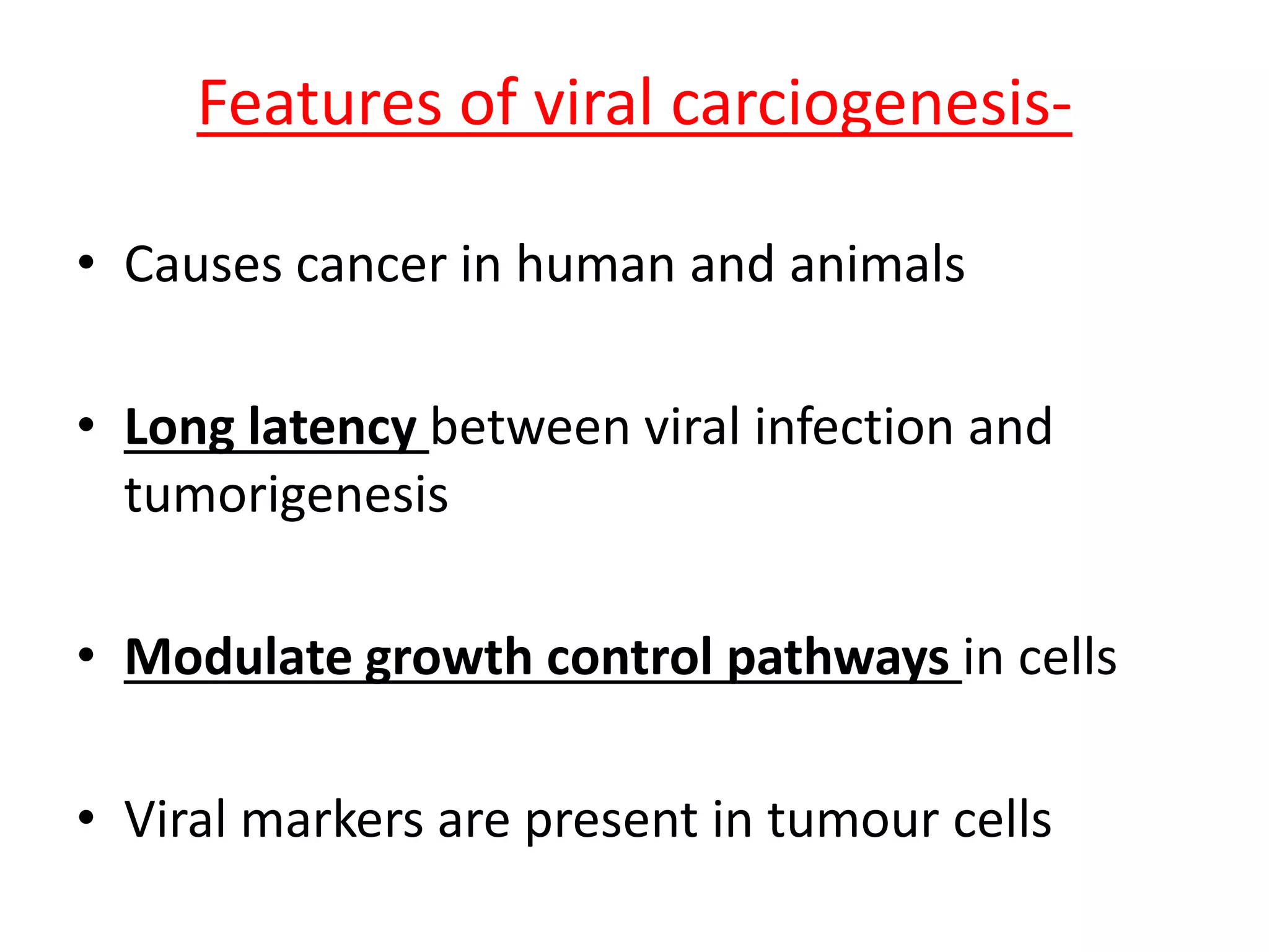 Microbial carcinogenesis - Molecular Mechanism of Cancer | PPTX