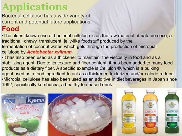 Microbial cellulose | PPTX