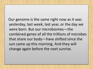 Microbial clock | PPTX
