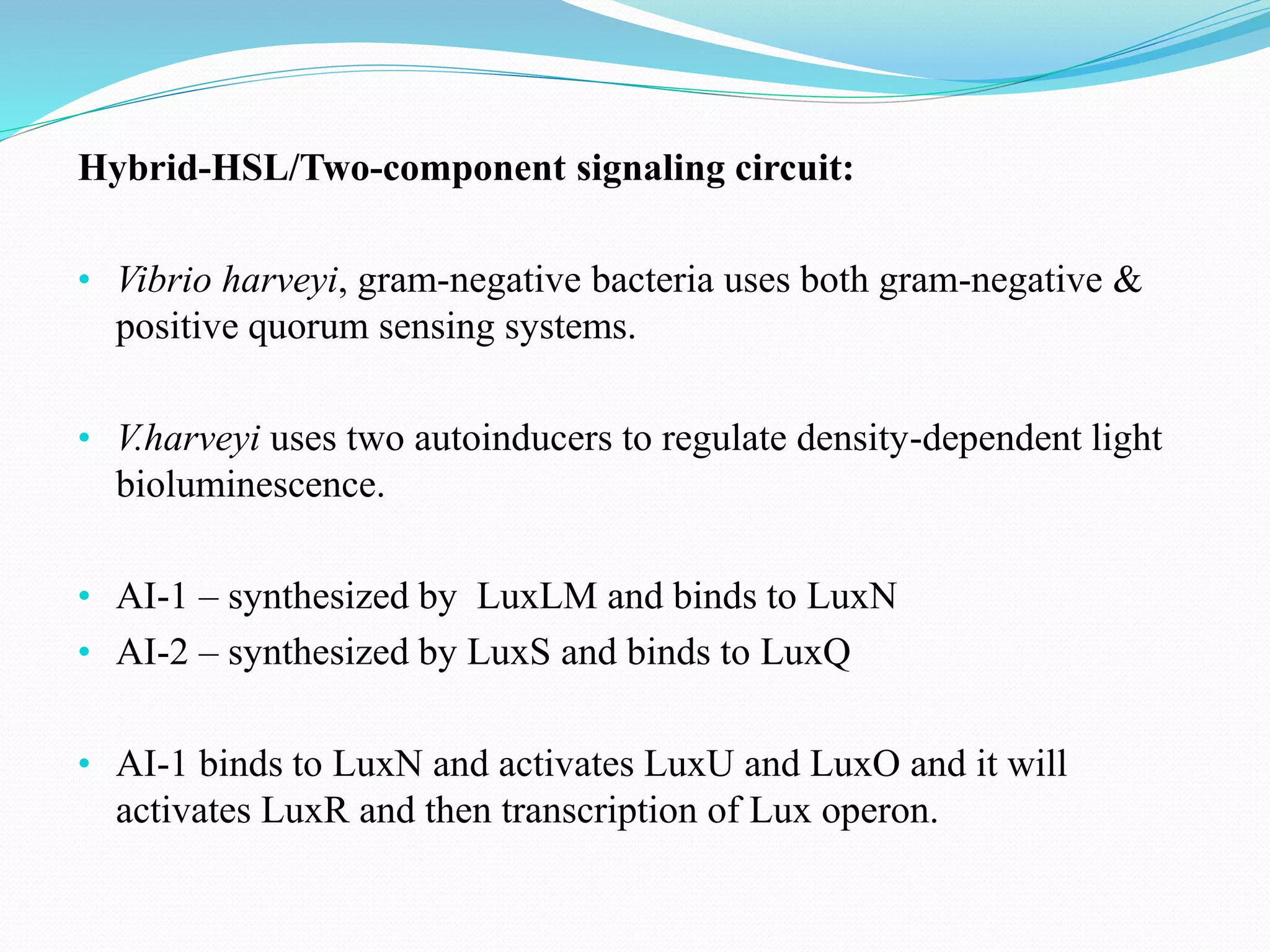 Microbial communication systems | PDF