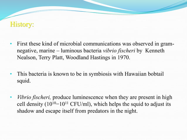 Microbial communication systems | PDF