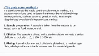microbial contamination in herbs......... | PPTX