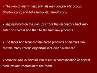 Microbial contamination of foods | PPT