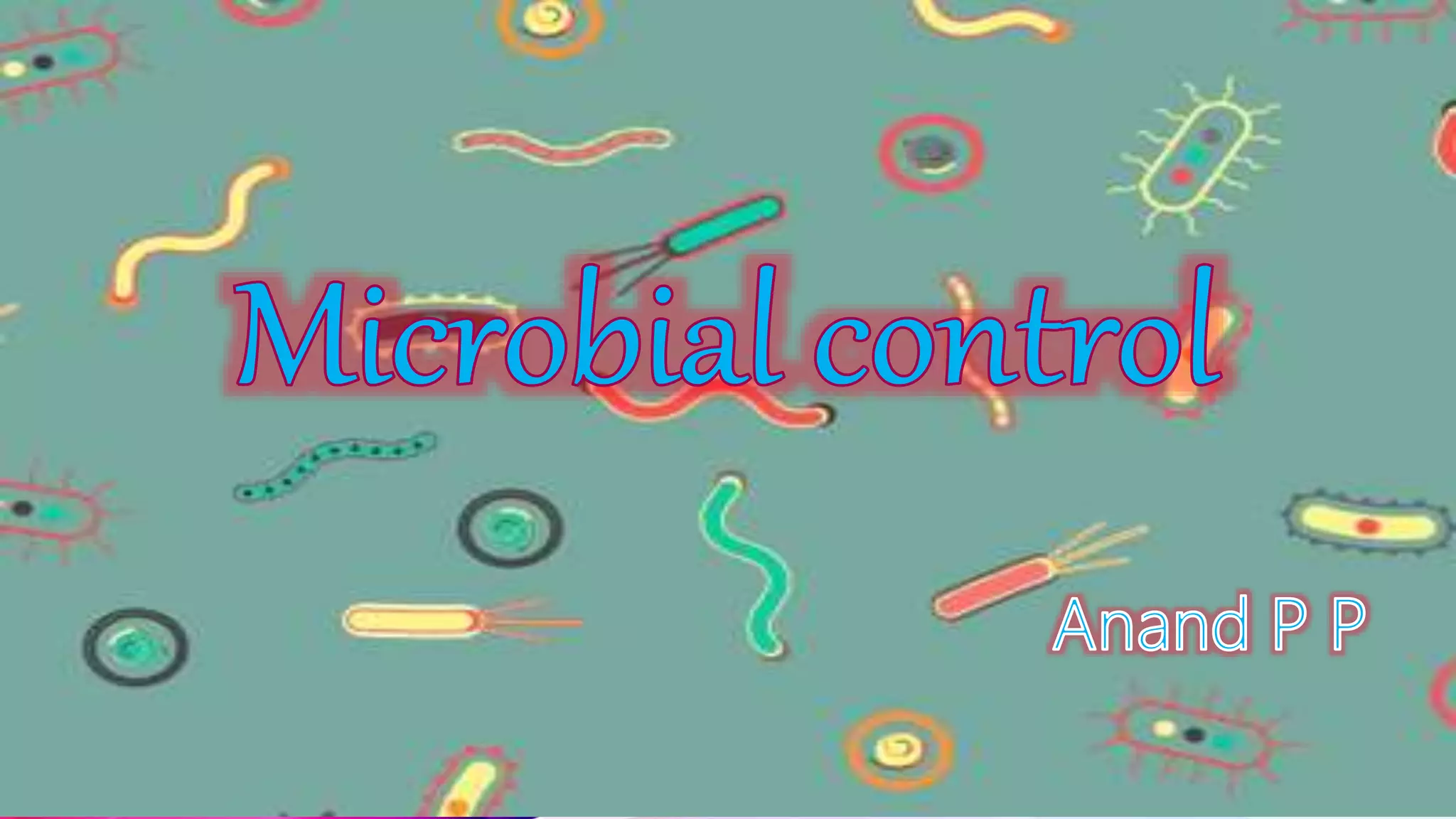 Microbial control - insect- pest control | PPTX
