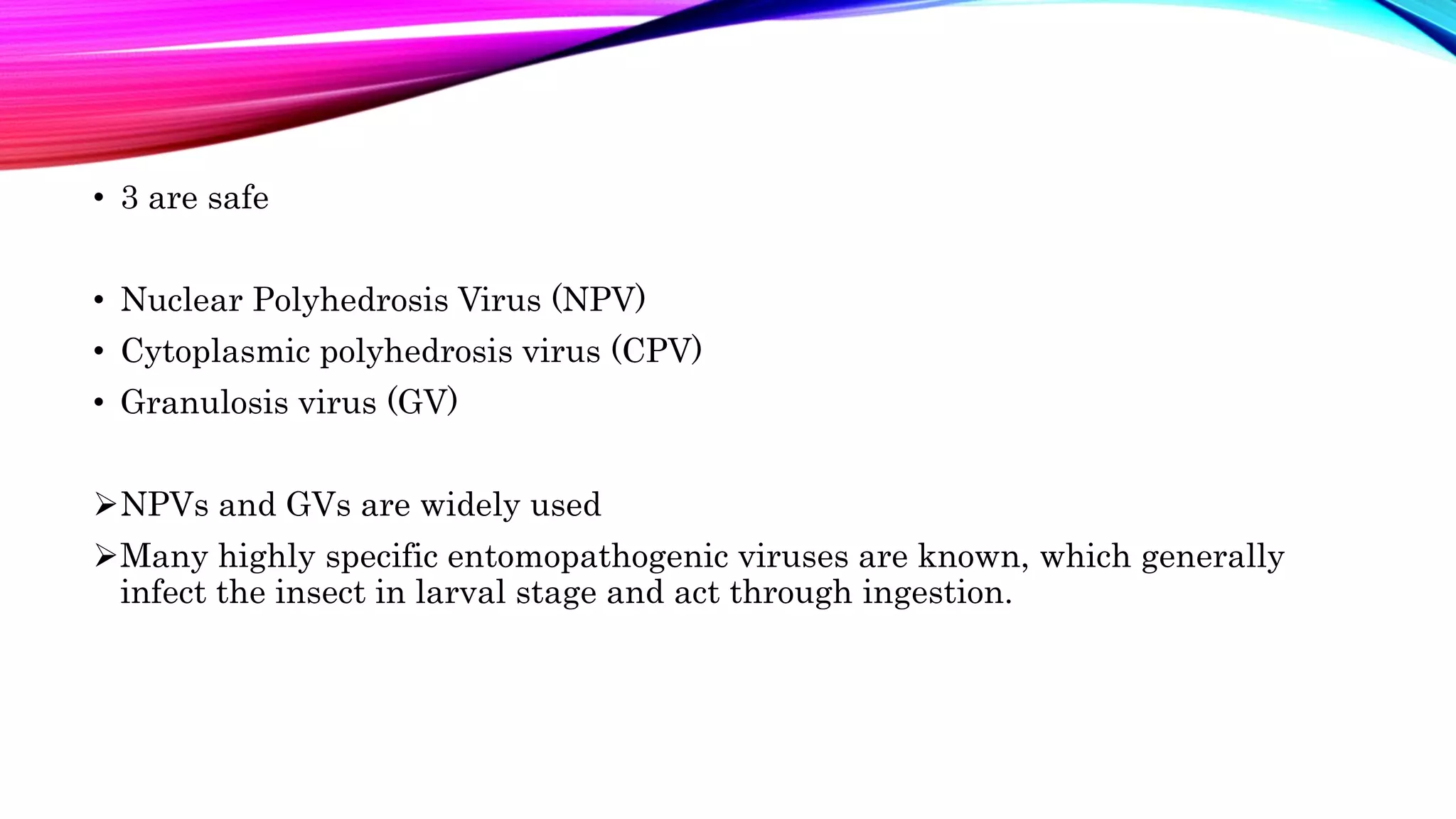 Microbial control - insect- pest control | PPTX