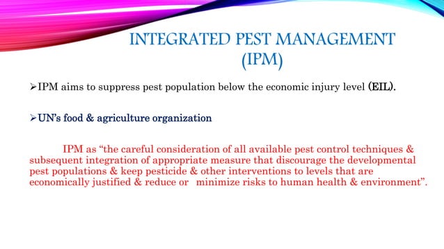 Microbial control - insect- pest control | PPTX