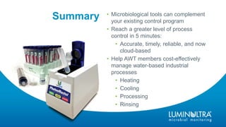Microbial control audits awt15 - luminultra | PPT
